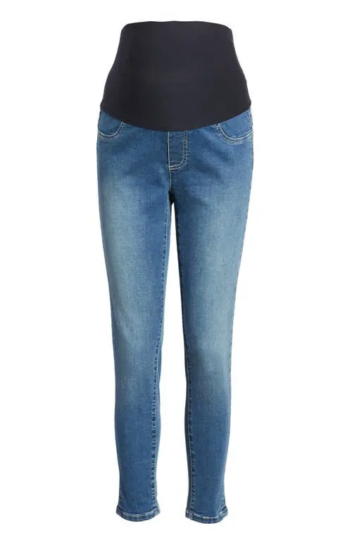 ANGEL MATERNITY High-waist Cropped Jeans