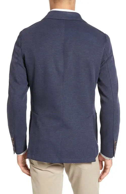 Eleventy Slim Fit Jersey Sport Coat - Denim