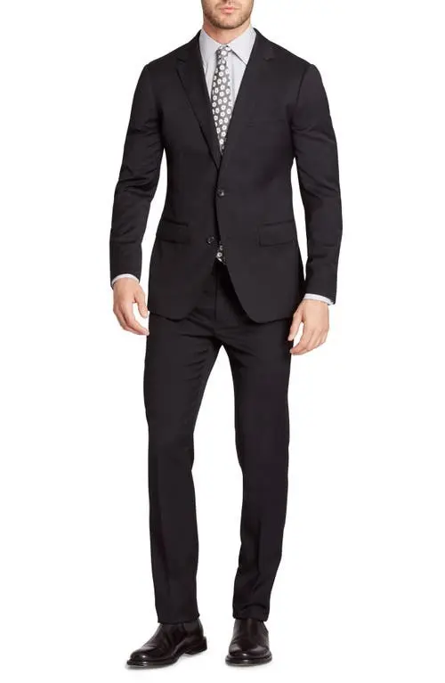 Bonobos Jetsetter Slim Fit Flat Front Stretch Wool Dress Pants In Black -  70% Off | Editorialist
