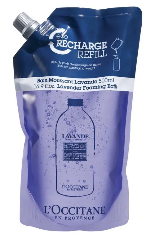 L'OCCITANE Lavender Foaming Bath Soap Refill - No Color
