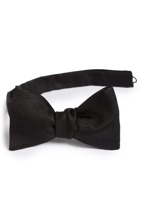 Eton Silk Bow Tie - Black