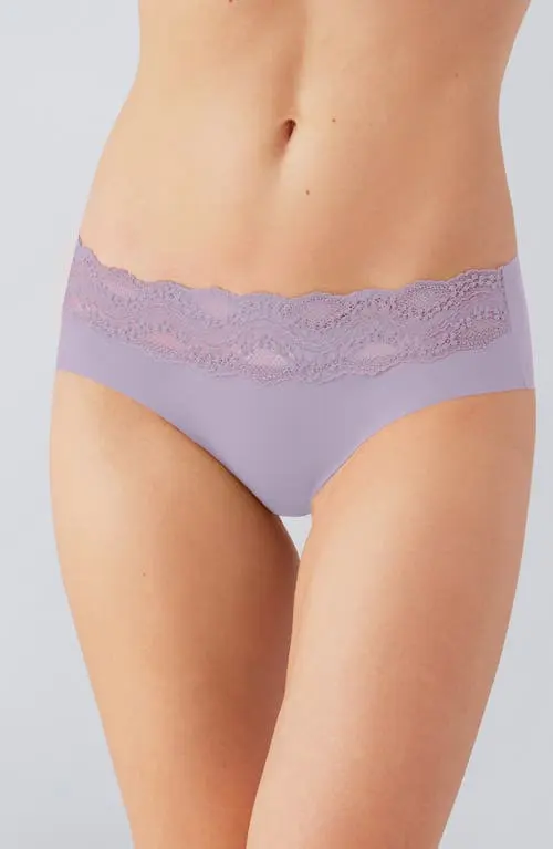 Wacoal B.bare Hipster Panties - Lavender Gray