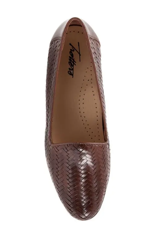Trotters Liz Iii Flat - Dark Brown