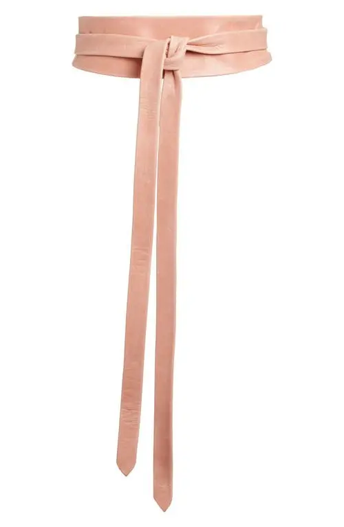 ADA Classic Leather Wrap Belt - Sherbet