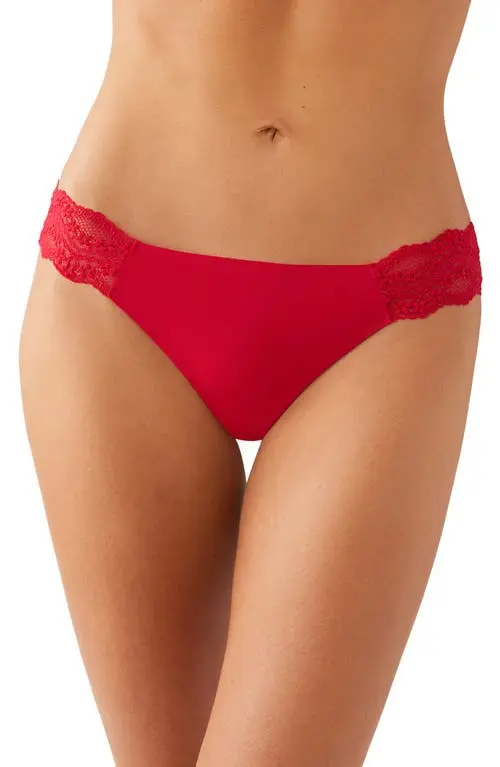 Wacoal B.bare Thong - Crimson Red