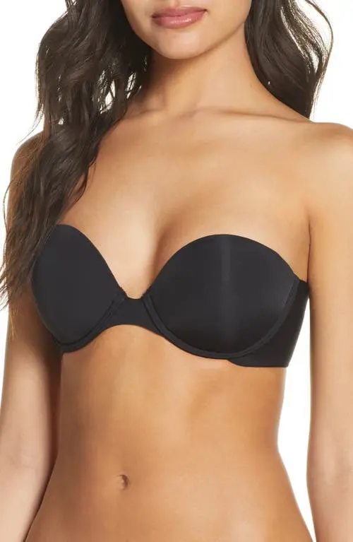 Natori Minimal Contour Underwire Strapless Bra - Black