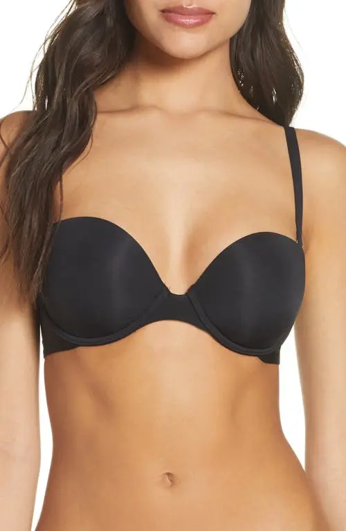 Natori Minimal Contour Underwire Strapless Bra - Black