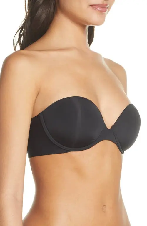 Natori Minimal Contour Underwire Strapless Bra - Black