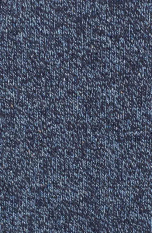Fjallraven Lada Regular Fit Shawl Collar Sweater - Dark Navy