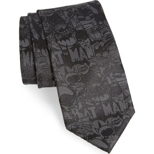 CUFFLINKS, INC. Dc Comics Silk Neck Tie - Black