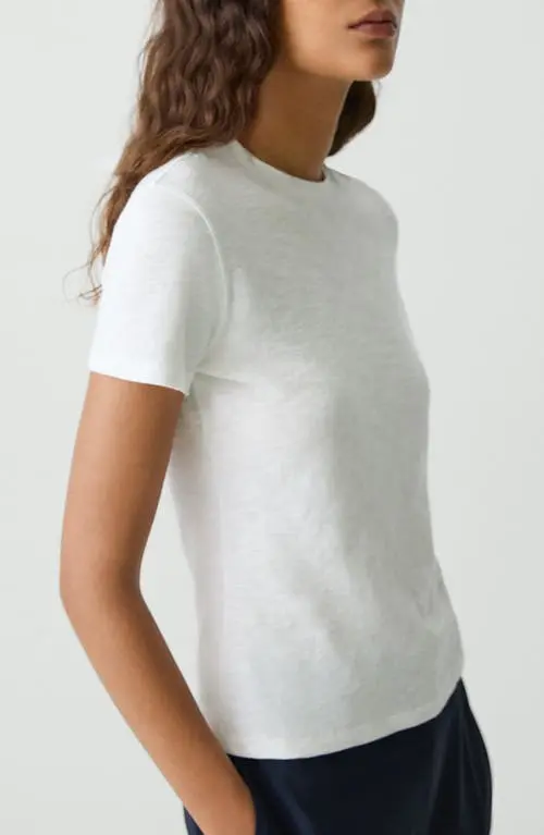 Theory 2 Nebulous Organic Cotton Tiny Tee - White