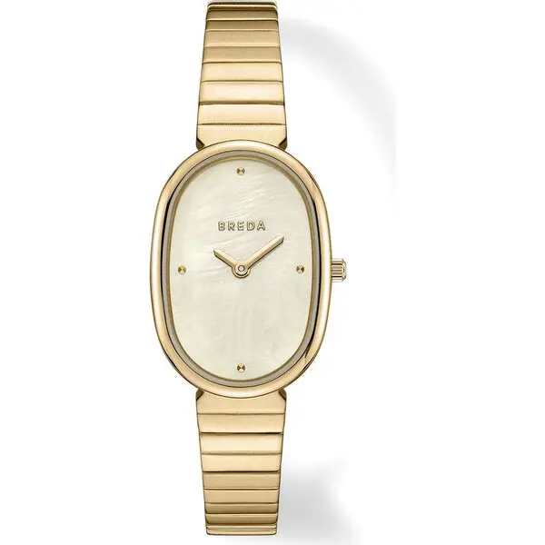 BREDA Jane Bracelet Watch - 18k Goldlated/ivory