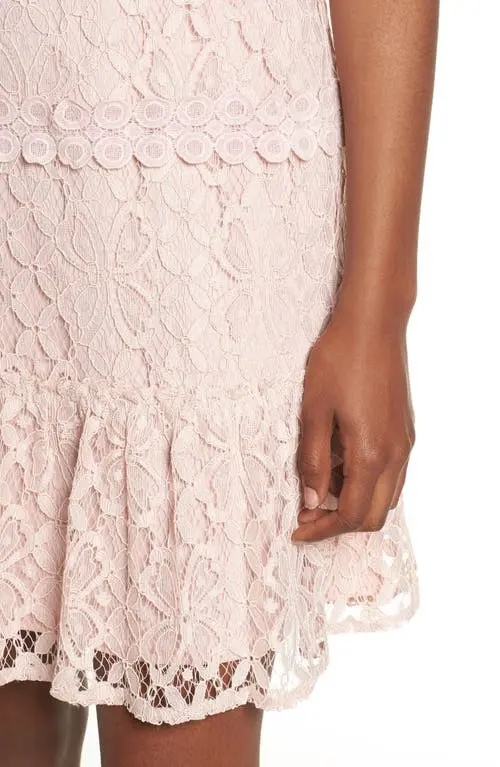 Julia Jordan Floral Lace Sheath Dress