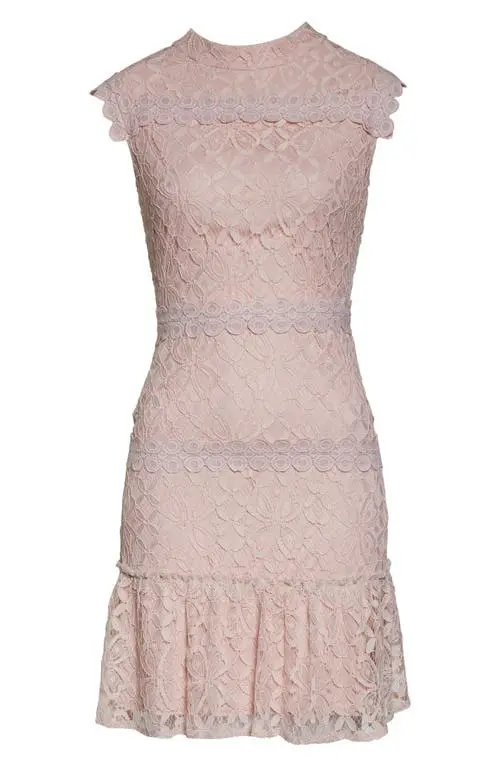 Julia Jordan Floral Lace Sheath Dress