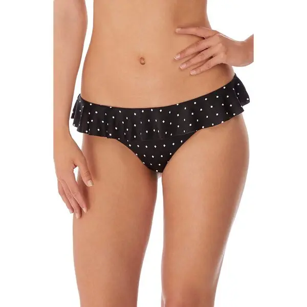 Freya Jewel Cove Bikini Bottom - Black