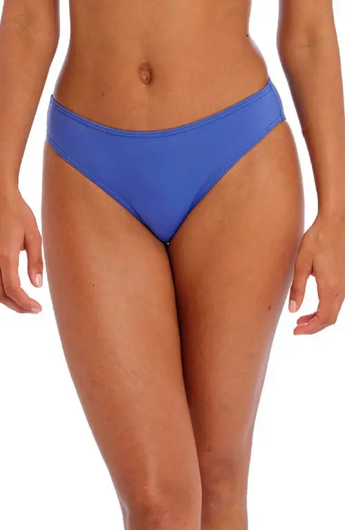 Freya Jewel Cove Bikini Bottom - Plain Azure