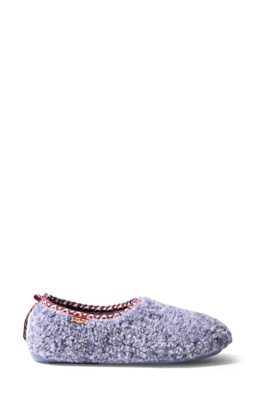 TONI PONS Marta Fleece Slipper - Blue Wool