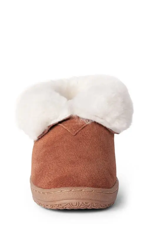 OLD FRIEND Shearling Bootie Slipper