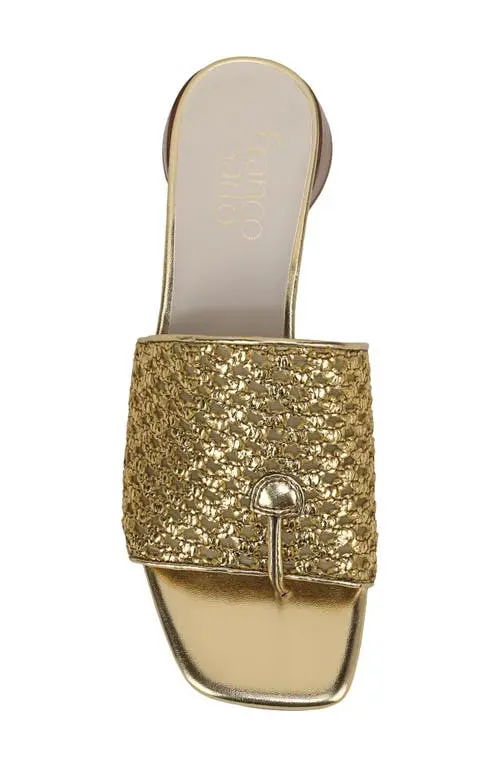 Franco Sarto Loran Sandal - Gold/gold