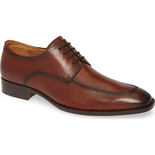 Mezlan Moc Toe Derby - Cognac