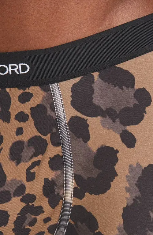 TOM FORD Leopard Print Boxer Briefs