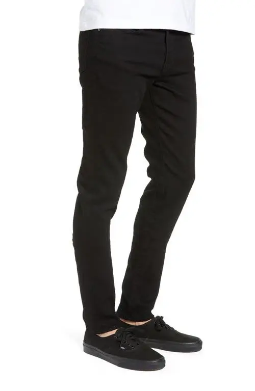 FRAME Jagger True Skinny Fit Jeans - Noir