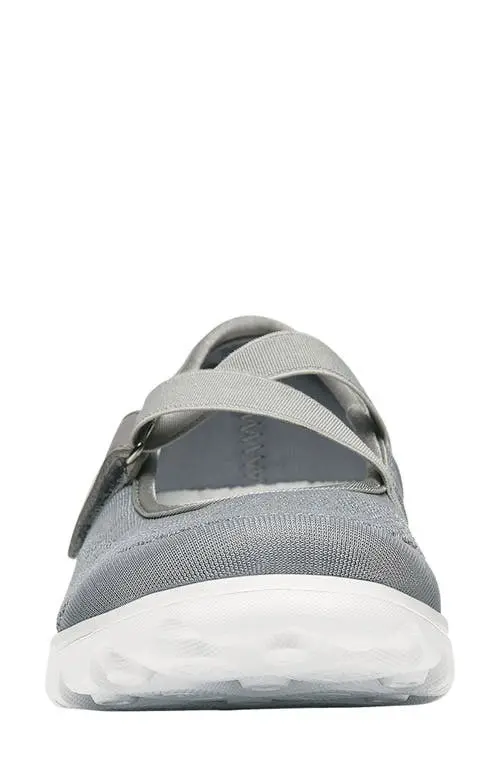 PROPET Travelactiv Mary Jane Sneaker - Silver Fabric