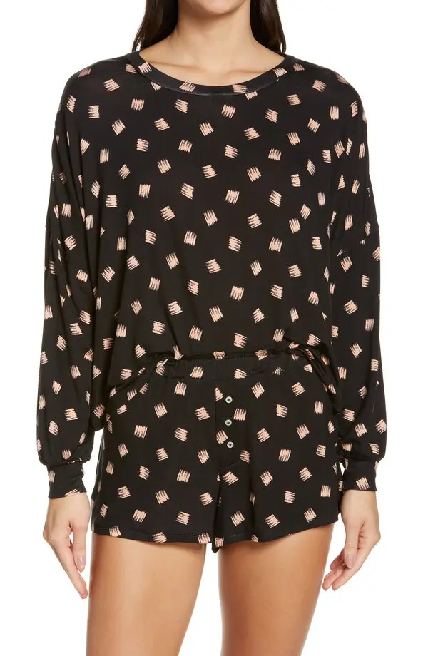 Honeydew Intimates Intimates All American Long Sleeve Shortie Pajamas