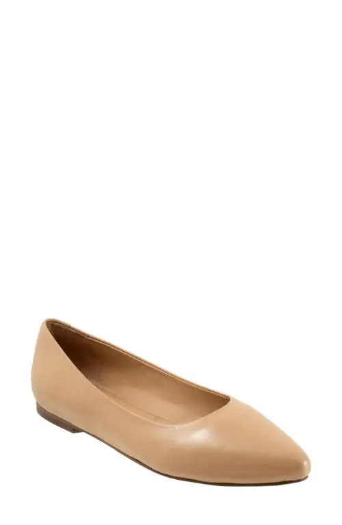 Trotters Estee Ballet Flat - Beige