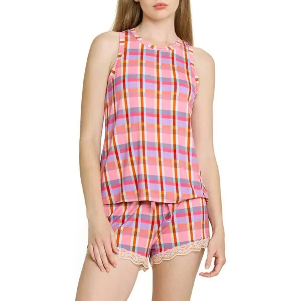 Honeydew Intimates Intimates All American Shortie Pajamas - Madras