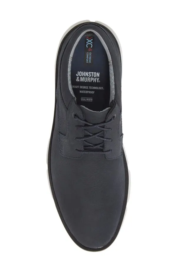 Johnston & Murphy Tanner Waterproof Derby - Navy Waterproof Nubuck