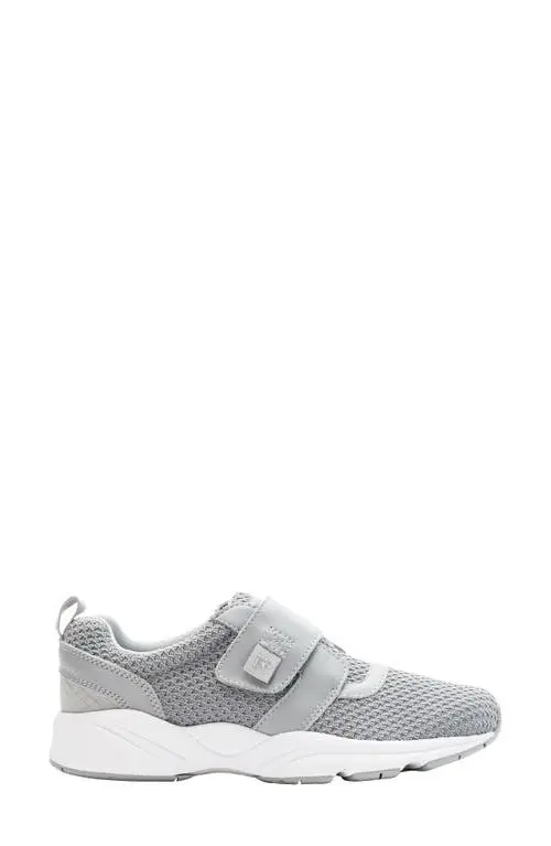 PROPET Stability X Strap Sneaker - Light Grey Fabric