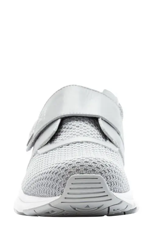PROPET Stability X Strap Sneaker - Light Grey Fabric