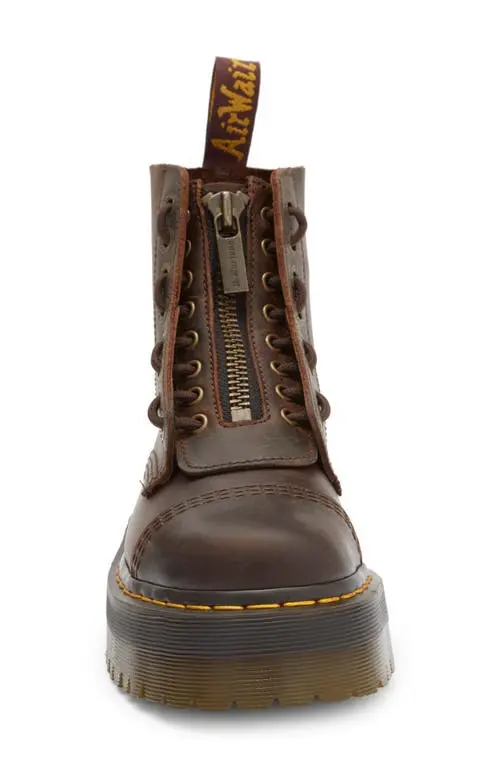 Dr. Martens Sinclair Platform Bootie - Brown