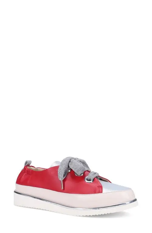 Ron White Novena Sneaker - Lipstick/silver