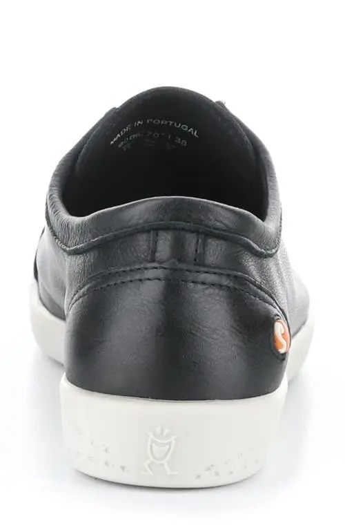Fly London Irit Slip-on Low Top Sneaker - Black Smooth Leather