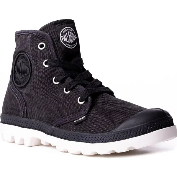 PALLADIUM Pampa Hi Bootie - Black/marshmallow
