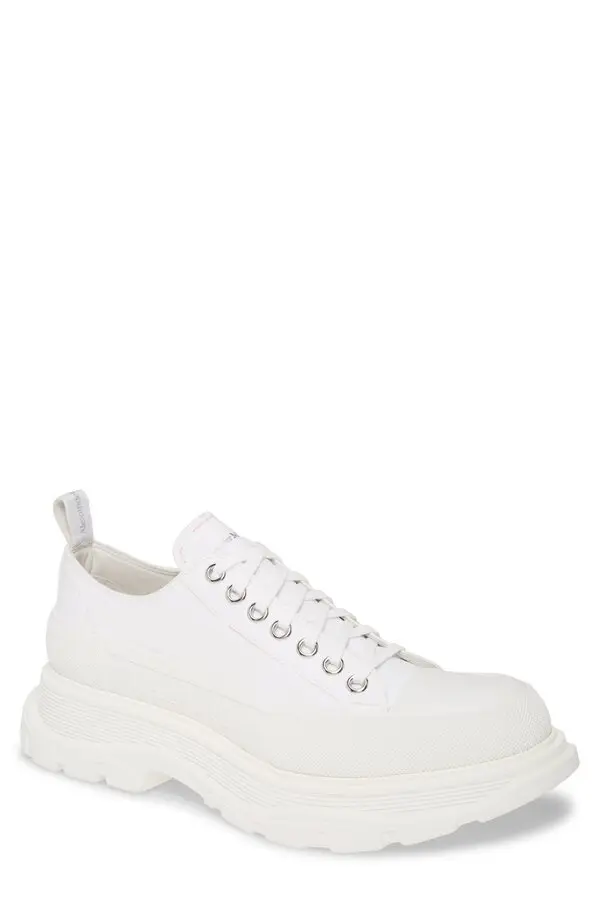 Alexander McQueen Platform Sneakers - White/ White/ White
