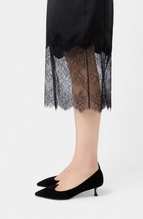 ROGER VIVIER I Love Vivier" Pointed Toe Pumps - Black