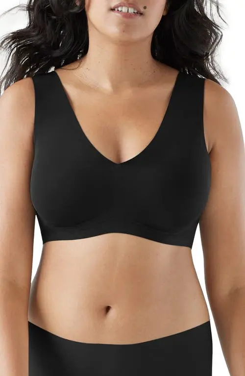 TRUE & CO Body Lift V-neck Bralette - Black