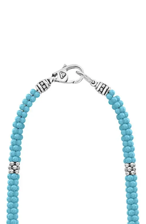 Lagos Caviar Beaded Necklace