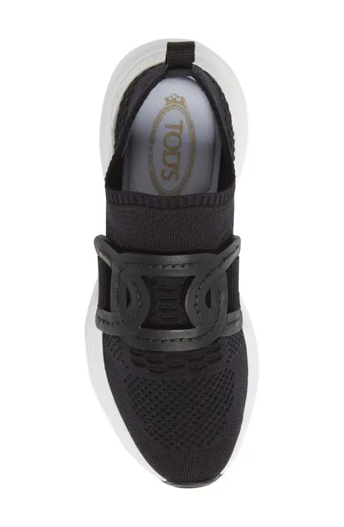 TOD'S Kate Chain Detail Sneakers - Black