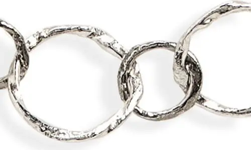 Armenta New World Hammered Chain Necklace