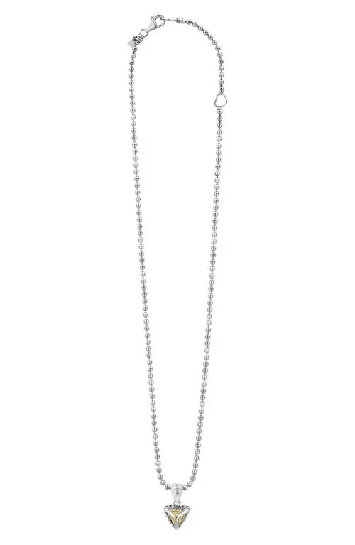 Lagos Pyramid Pendant Necklace