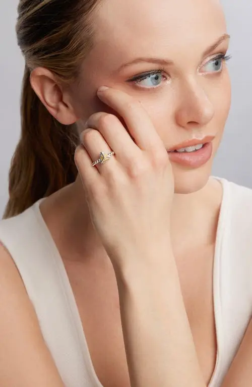 Lagos Ksl 9mm Pyramid Stacking Ring