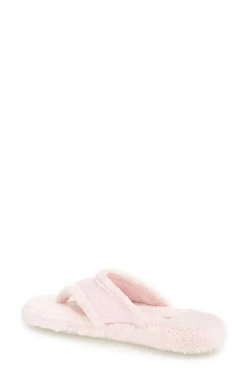 Acorn Waffle Spa Slipper - Pink