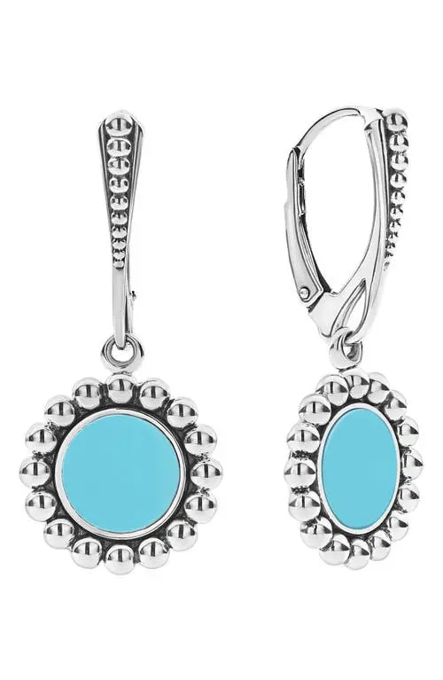 Lagos Sterling Ceramic Drop Earrings