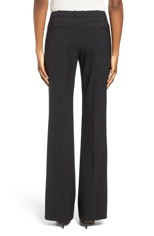 BOSS Tropical Stretch Wool Trousers - Black