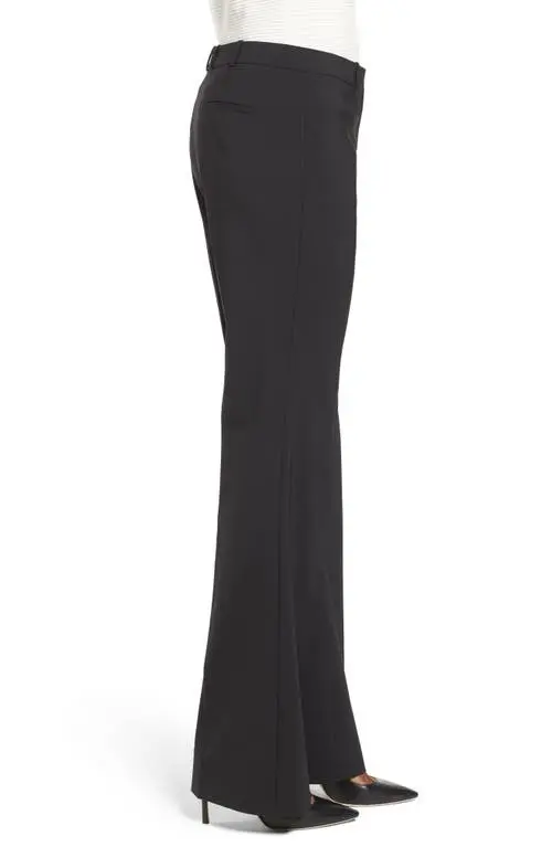 BOSS Tropical Stretch Wool Trousers - Black