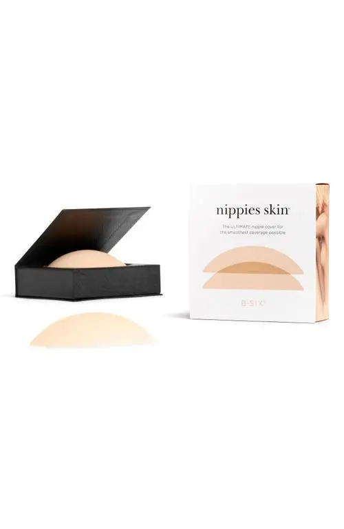 NIPPIES By Bristols Six Skin Reusable Adhesive Nipple Covers - Creme